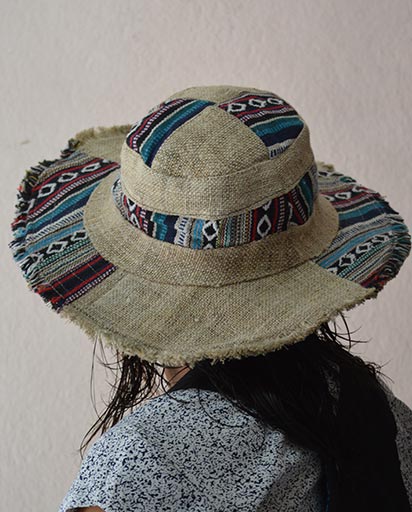 Nepal Handmade Hemp Hats | Himalayan Exports